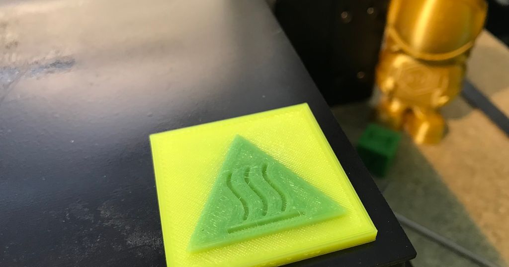Hot Surface Indicator 3D printer gadget by Mat3d_Prints | Download free STL model | Printables.com