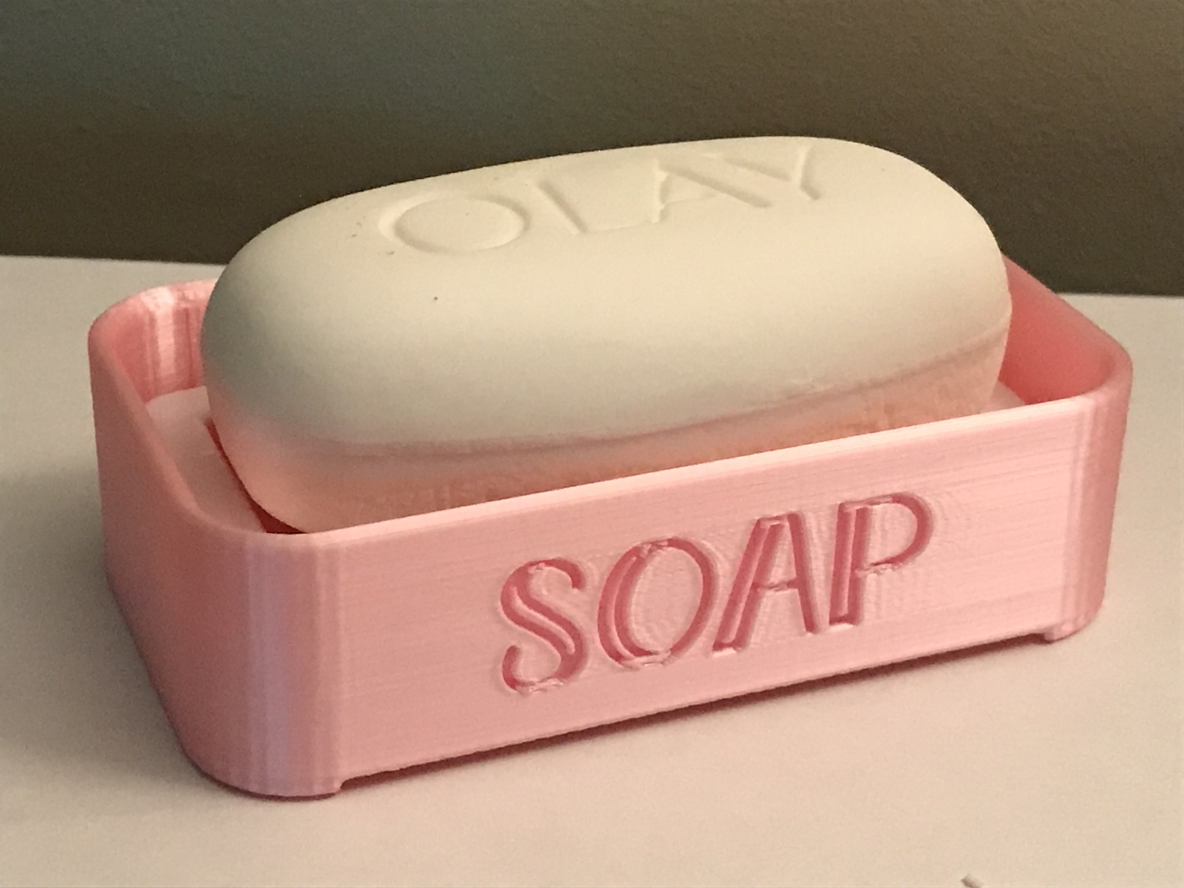 Simple Soap holder by DentedPrinter | Download free STL model ... Simple Soap holder by DentedPrinter | Download free STL model ...