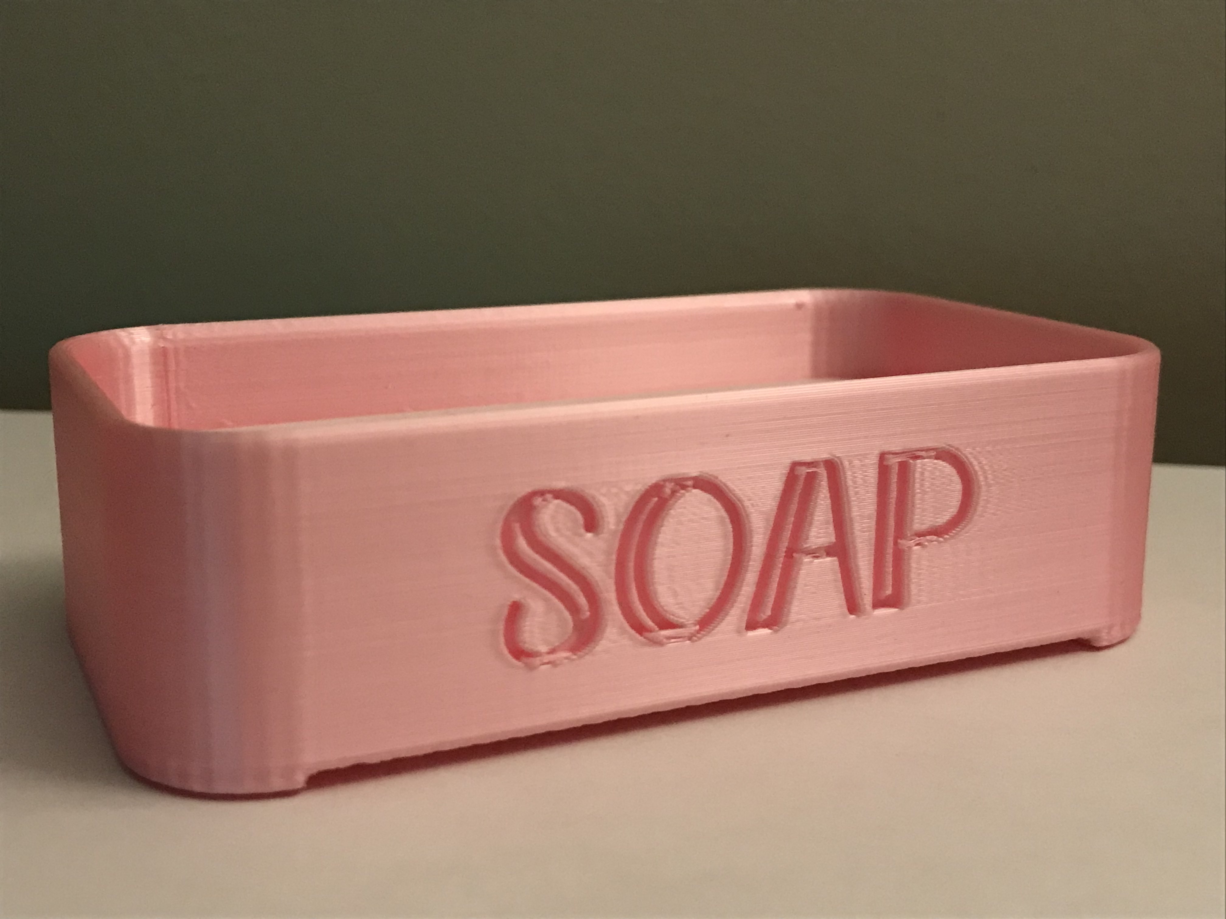 Simple Soap holder by DentedPrinter | Download free STL model ... Simple Soap holder by DentedPrinter | Download free STL model ...
