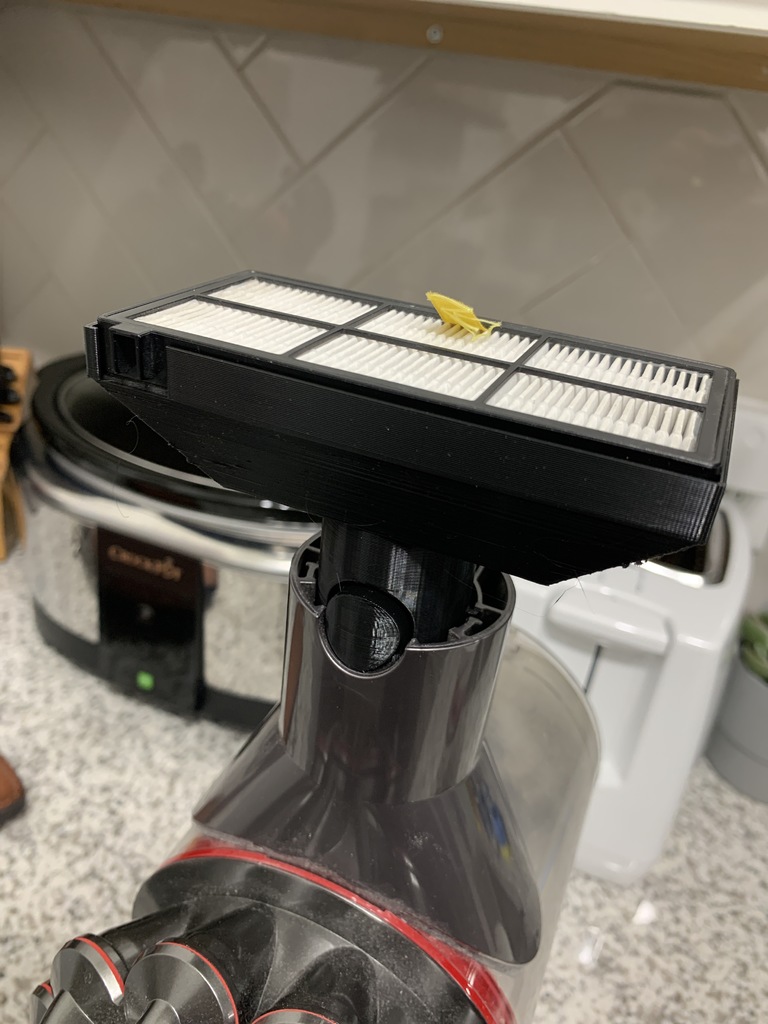 Dyson - Roomba Filter Attachment by SpicyLimes | Download free STL ...