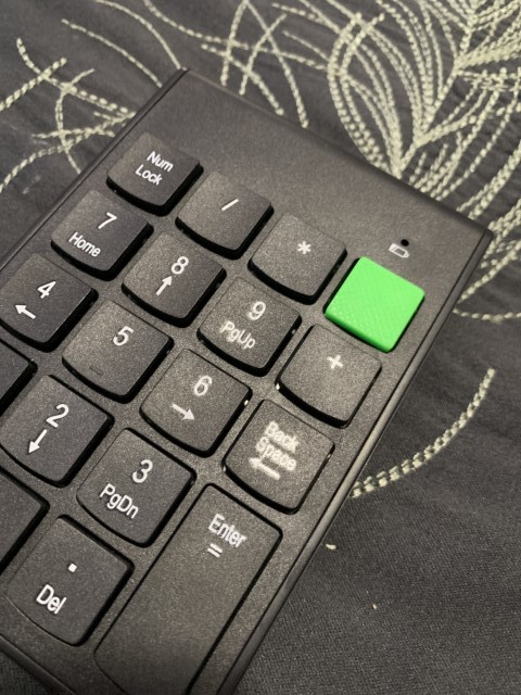Keypad (Numpad) Low Profile Keycaps by SpicyLimes | Download free STL ...