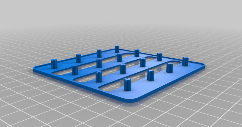 Keyboard Keycap Holder Stand (Remix) by SpicyLimes | Download free STL ...