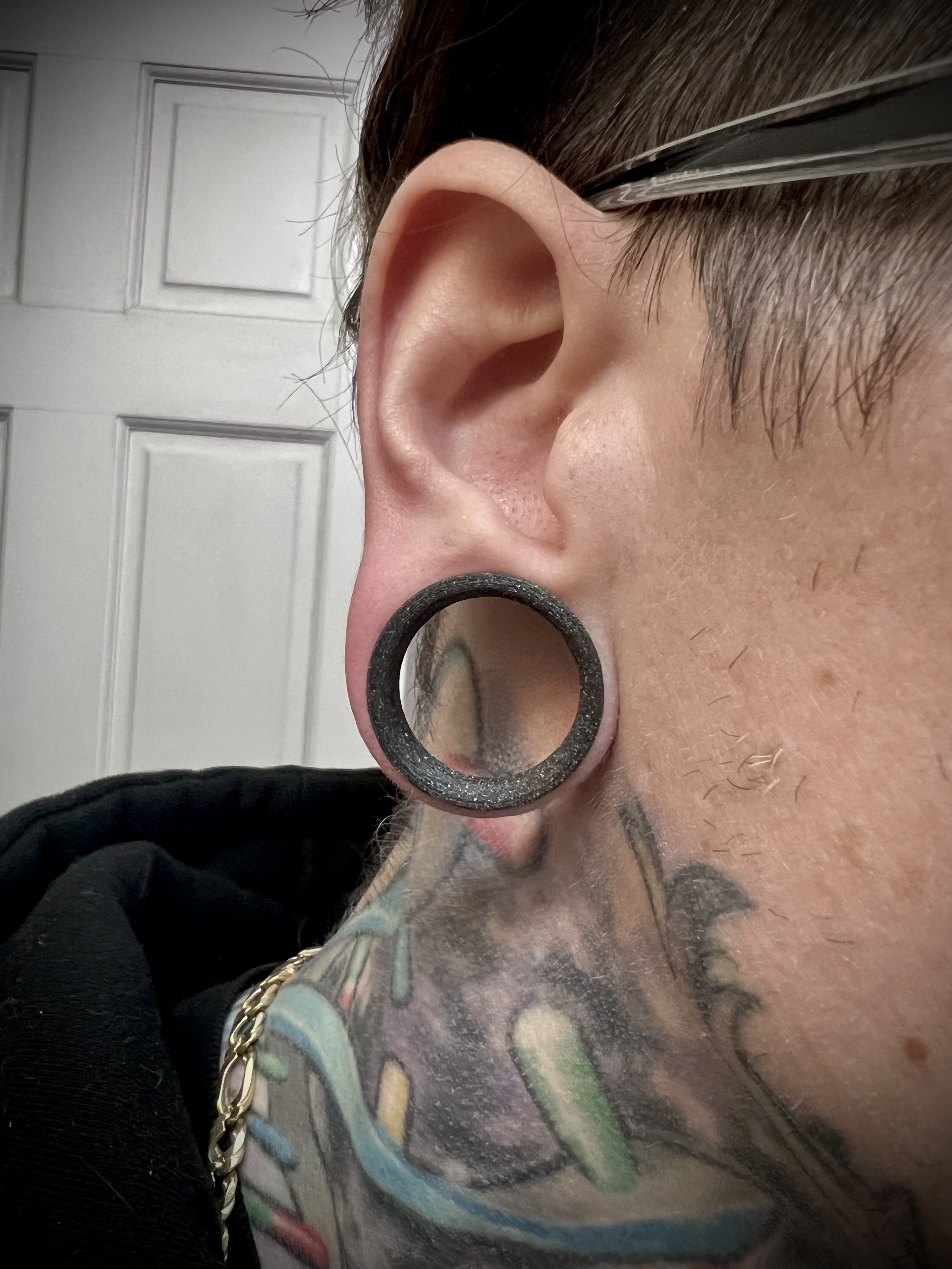 Parametric flesh tunnel double flared (earring) by The Retro Relic ...