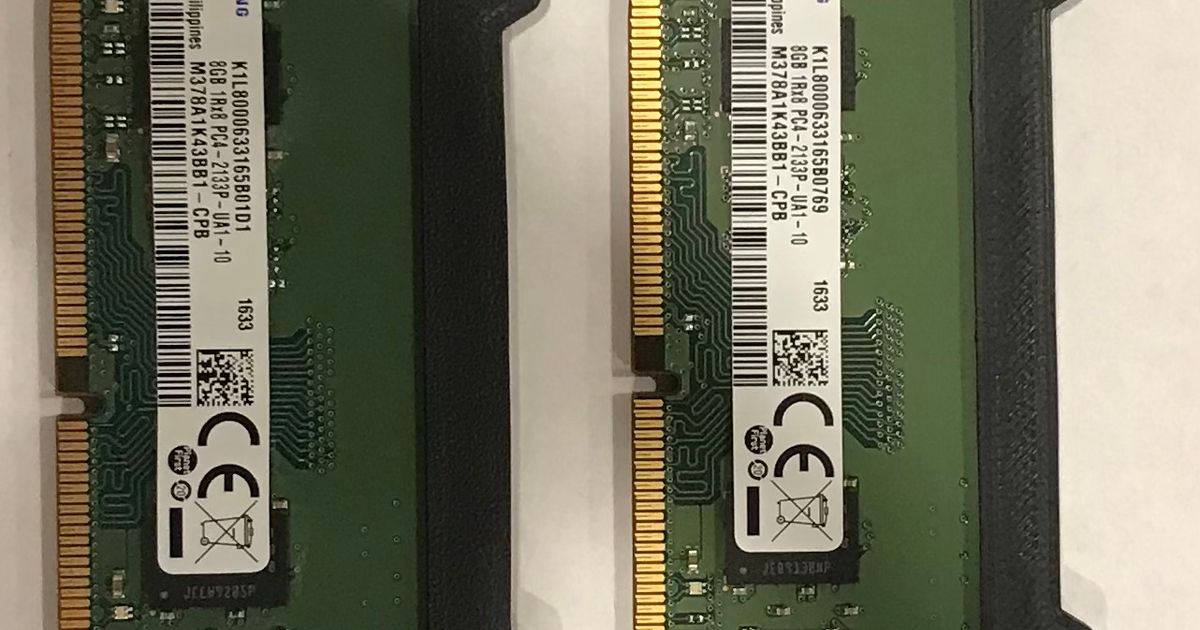 DDR4 RAM Cover por Cooper's Creations | Descargar modelo STL gratuito ...