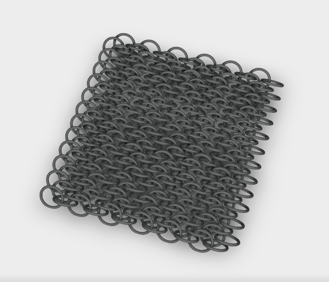 Knight Chainmail (Print-in-place) by 3DJunk | Download free STL model ...