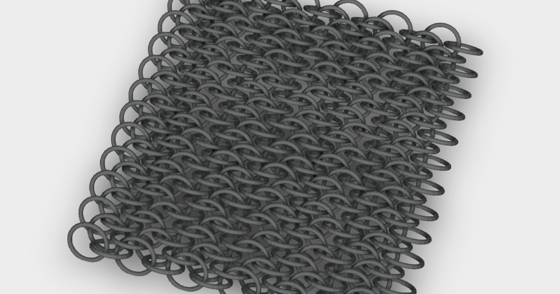 Knight Chainmail (Print-in-place) by 3DJunk | Download free STL model ...