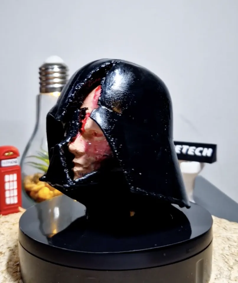 Damaged Darth Vader in Mask by Vader | Download free STL model ...