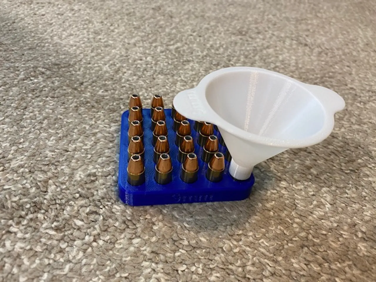Reloading Trays and Powder Funnels by KPTexan | Download free STL model ...