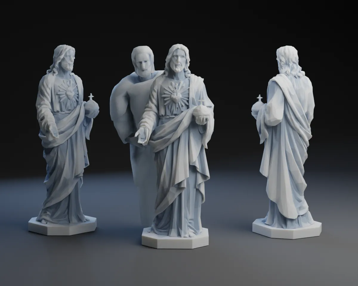 Jesus In 3d Jesus Christ Pendant 3D Print Model File » Murti3d.com
