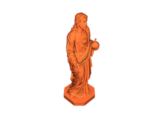 New and Improved Low Poly Jesus by Peter Farell | Download free STL ...
