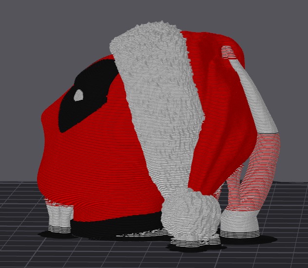 Coloured Christmas Deadpool Bauble by ASS-Designs | Download free STL ...