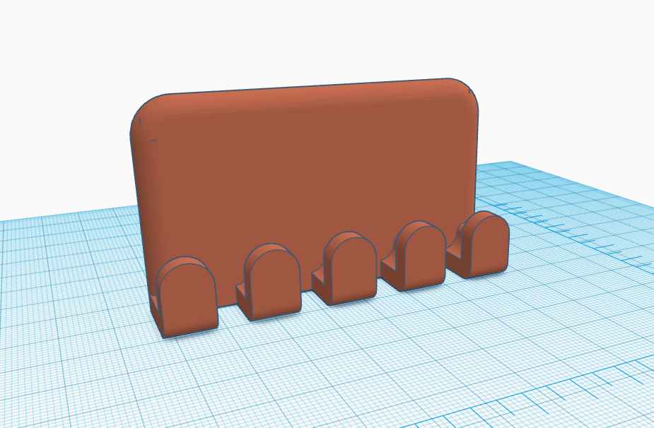 Cable Holders - 1, 4 and 5 by Lucano | Download free STL model ...