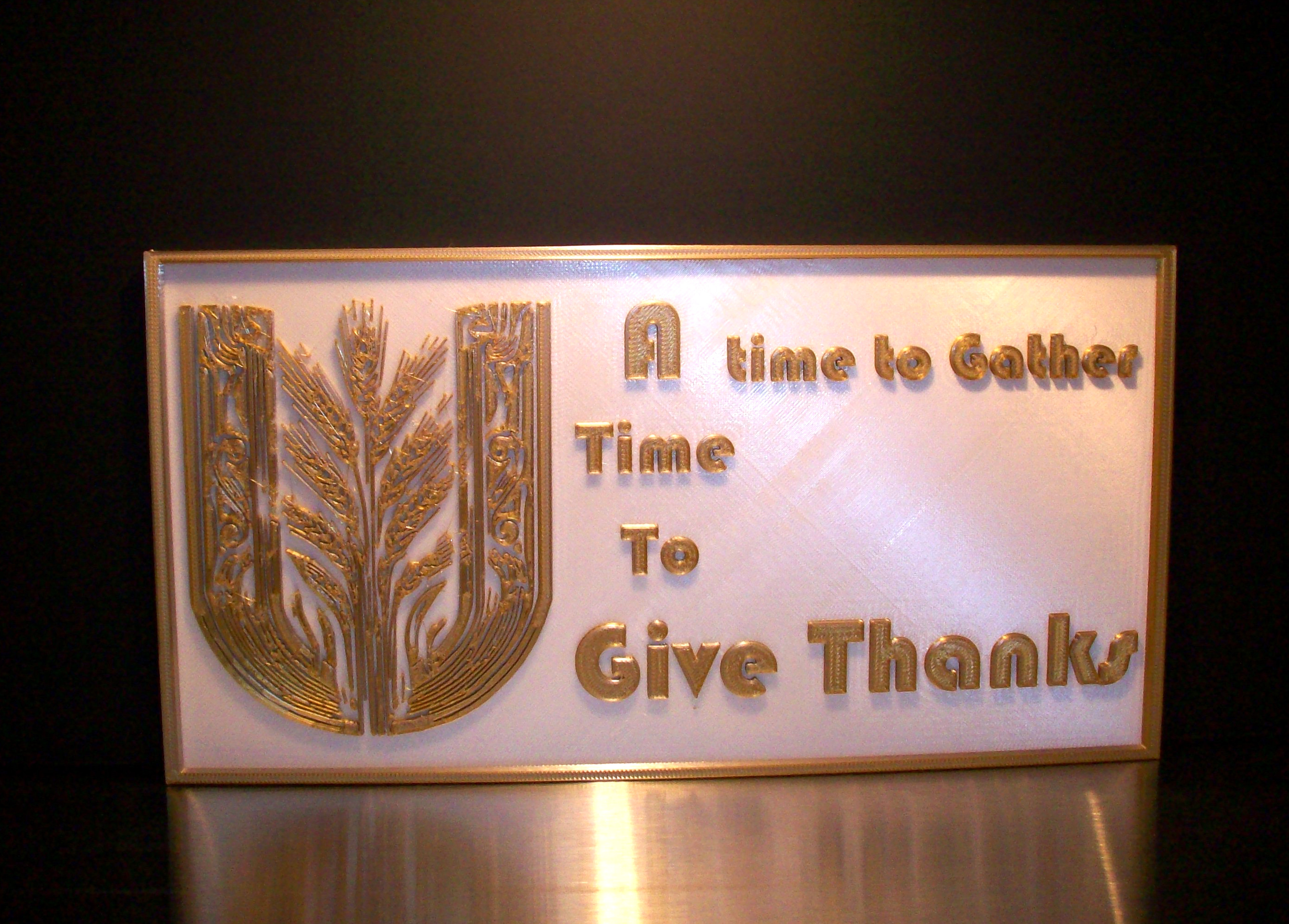 Rectangular Wall Plaque by cSandra | Download free STL model ...