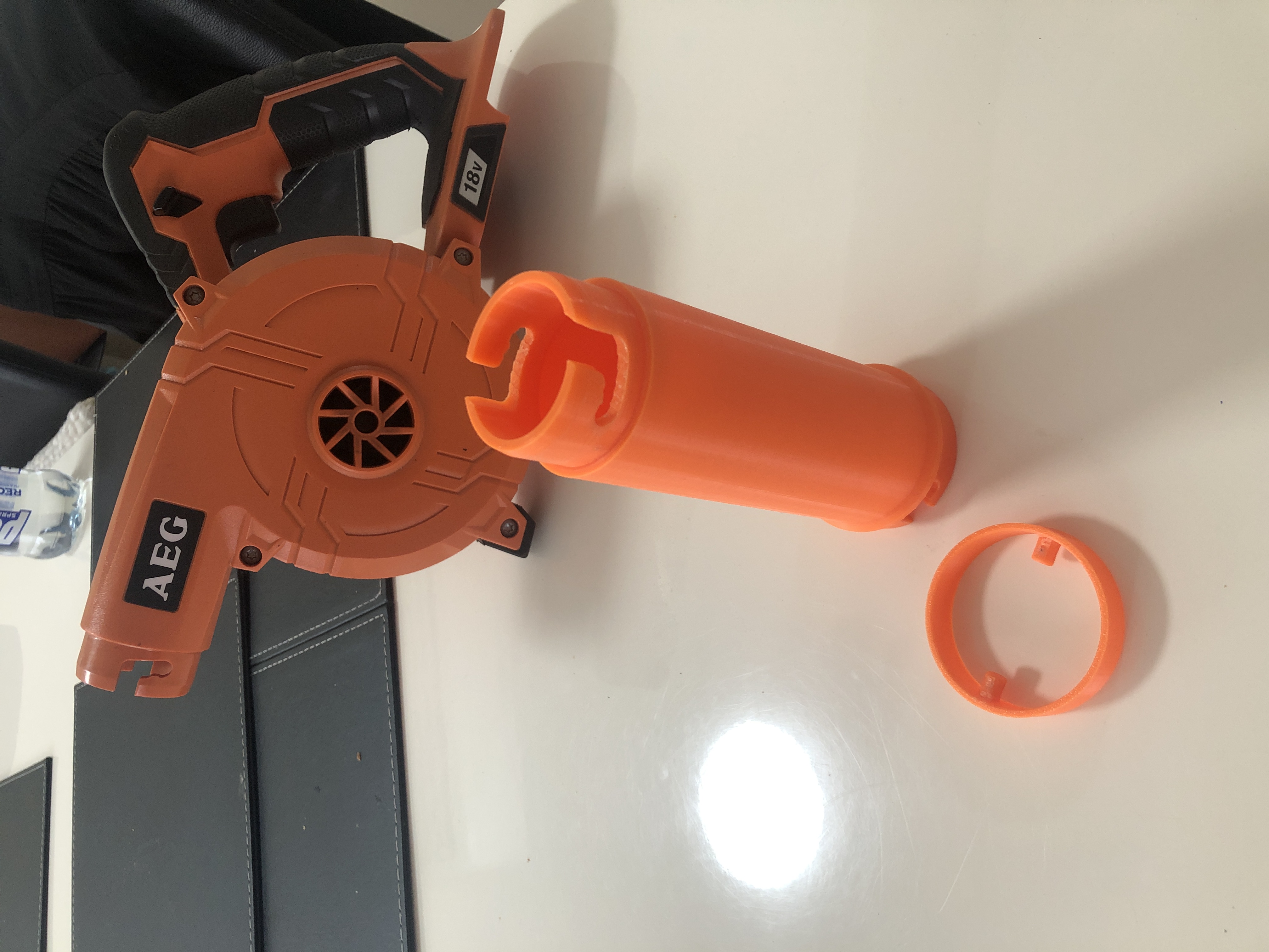 AEG/Rigid 18v Blower Extension Attachment by Mitymowse Designs ...