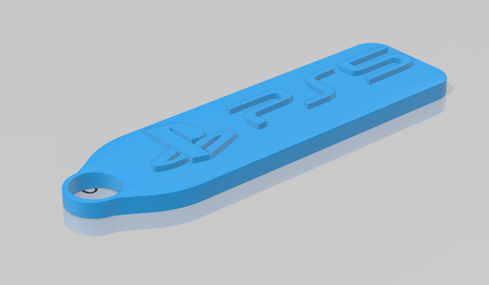 Key ring ps5 by chris | Download free STL model | Printables.com