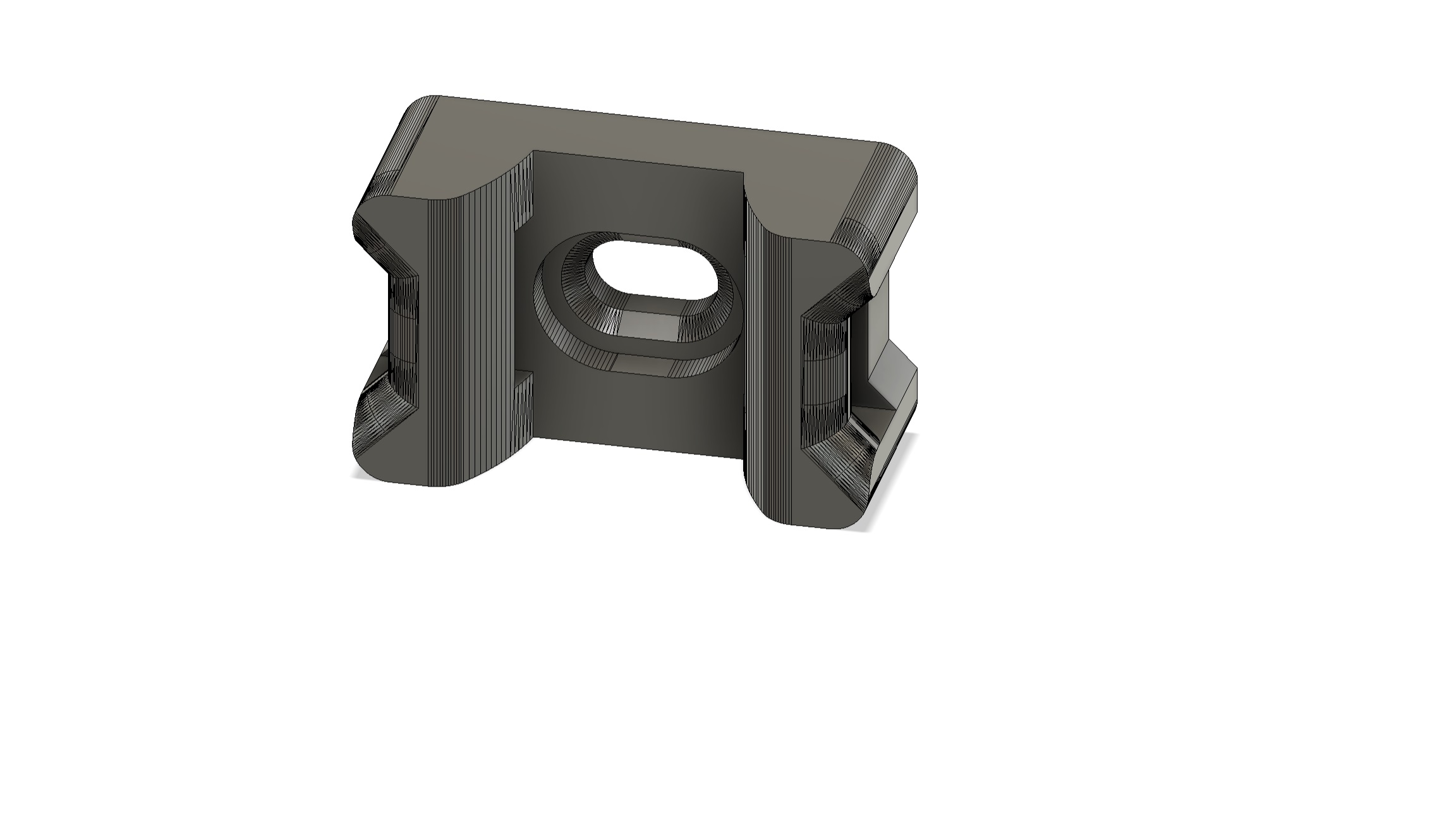 Cable clip adjustable by Protoncek | Download free STL model ...