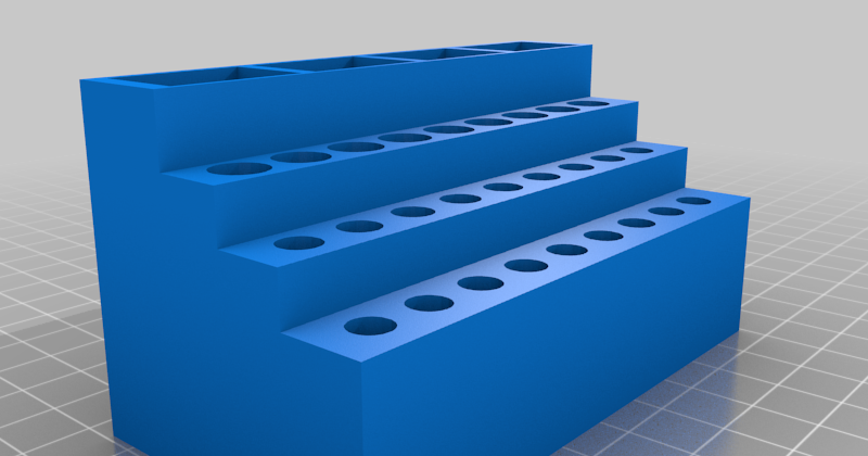 Paintbrush holder by SlyFrostPaw | Download free STL model | Printables.com