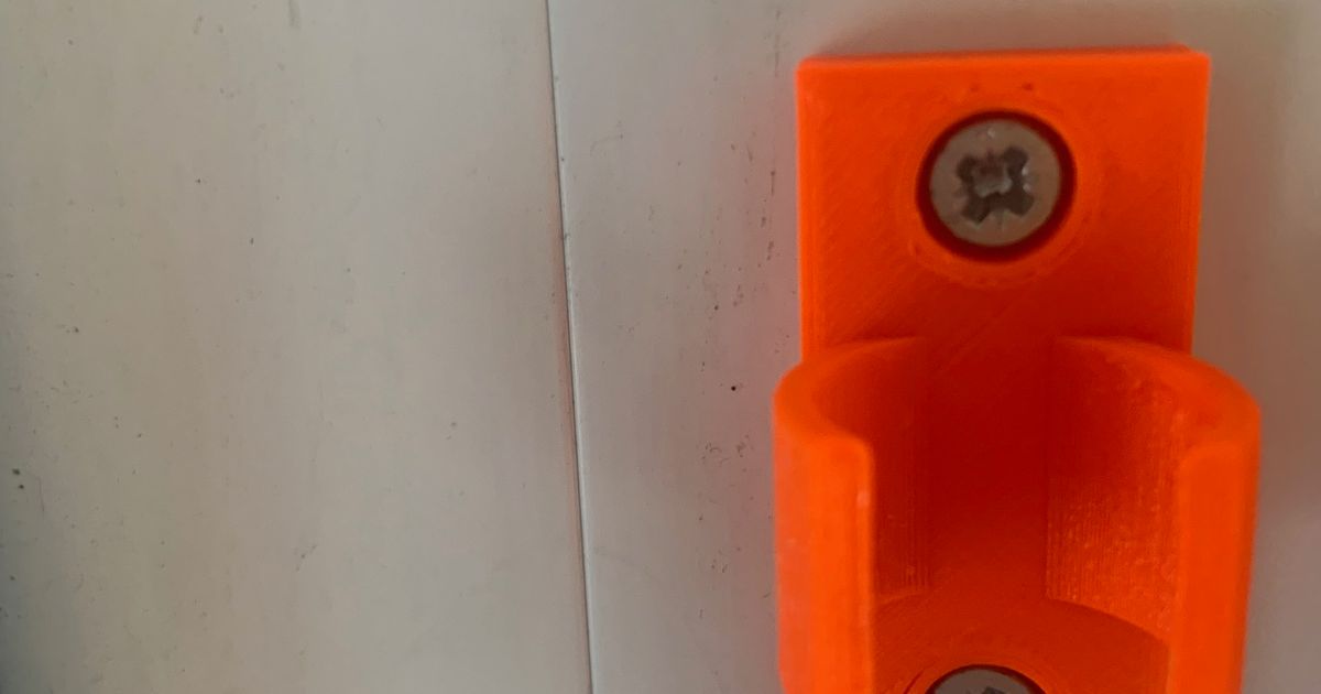 Sunshade (window shutters) crank holder bracket. by MarkoJ | Download ...