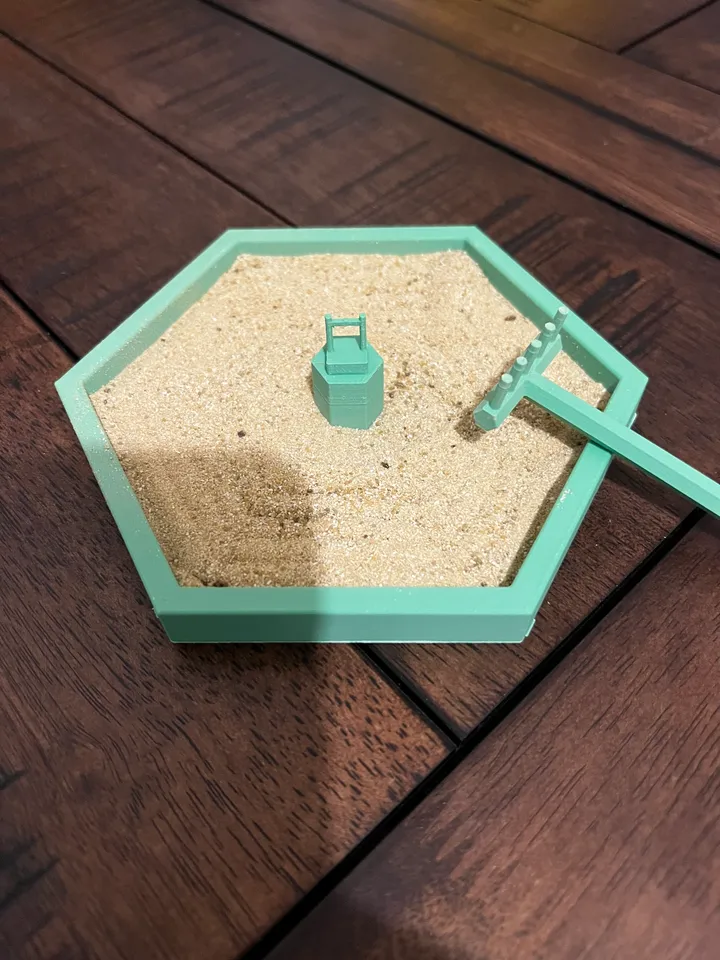 Hex Zen Garden by kinkykreator | Download free STL model | Printables.com