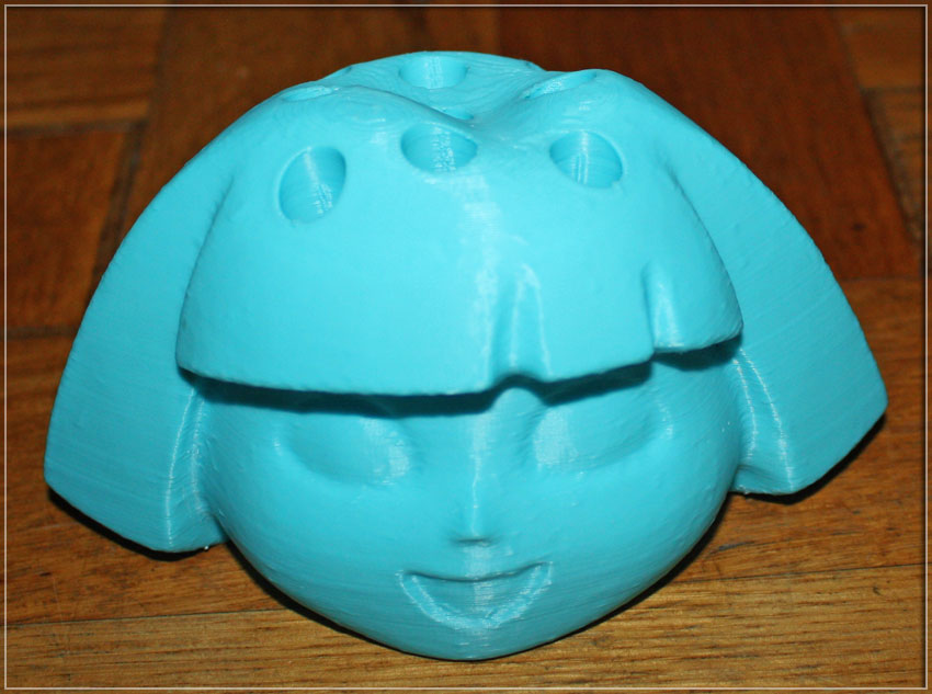 Dora The Explorer Pen Holder by Kalbo | Download free STL model ...