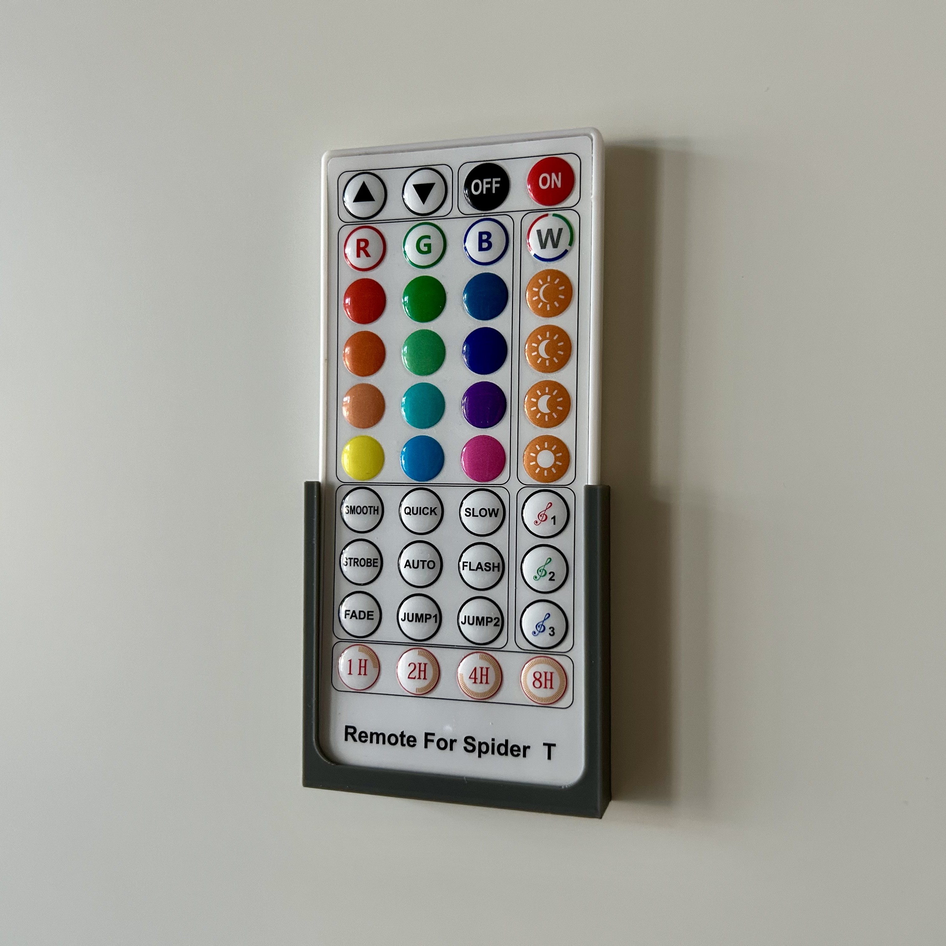 Holder for LED controller (40 buttons) by MaroDavide | Download free ...