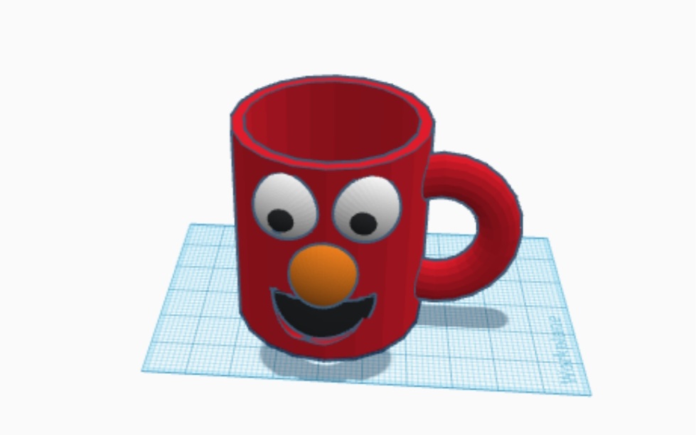 Elmo Mug by Mason Webster | Download free STL model | Printables.com