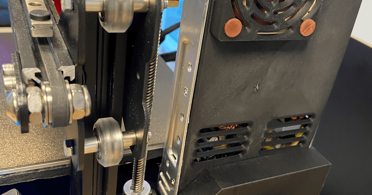 Ender 3 Pro - Power supply backplate by Emil Rasmussen | Download free ...