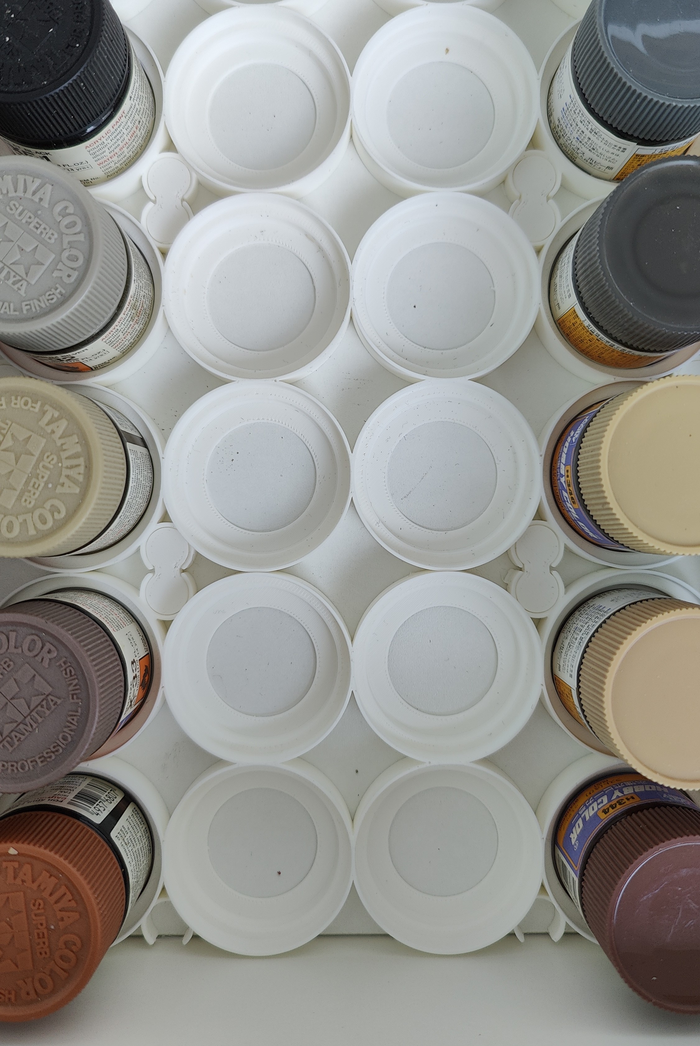 Versatile Modular Organizer for Multiple Model Paint Bottles in Your ...