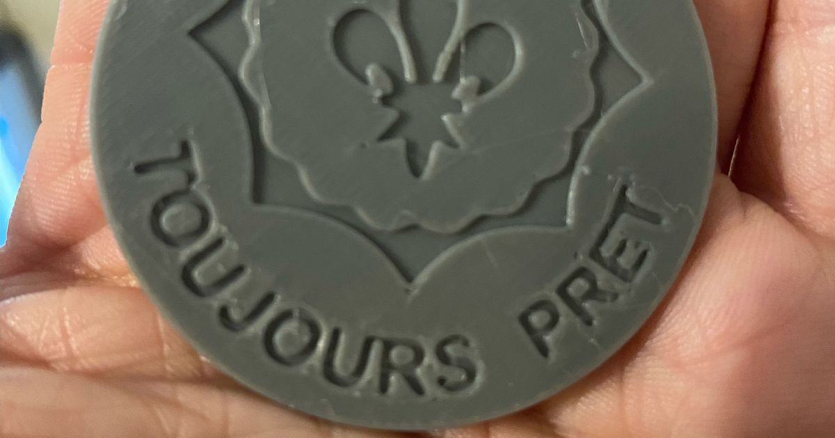 Toujours Pret Insignia by Gregory Stockman | Download free STL model ...
