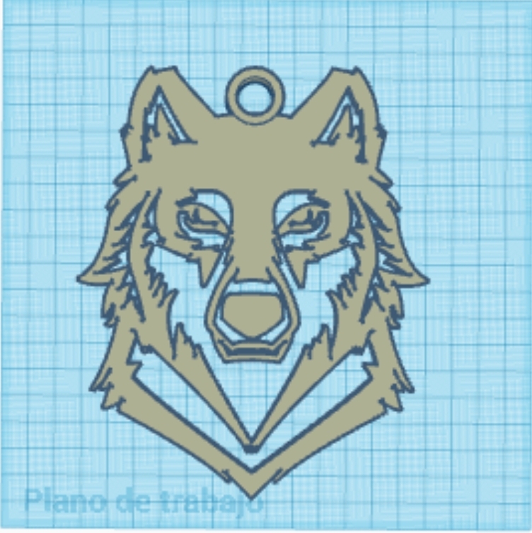 Llavero de lobo by Yoel Lopez lopez | Download free STL model ...
