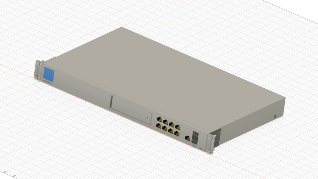 Holder for mounting Dream Machine pro under Desk by ElElf | Download ...
