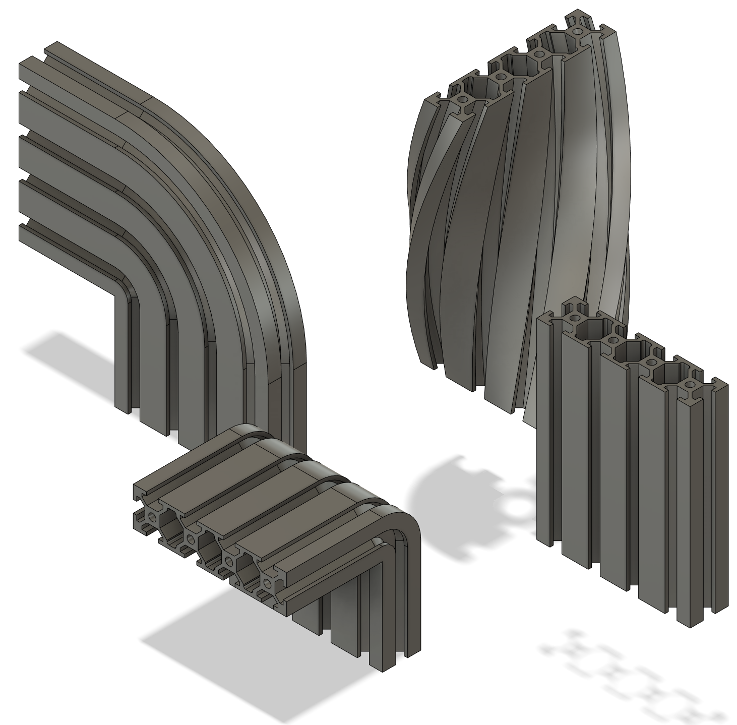 2080 Extrusion With Sketch by Cassine Weaver | Download free STL model ...