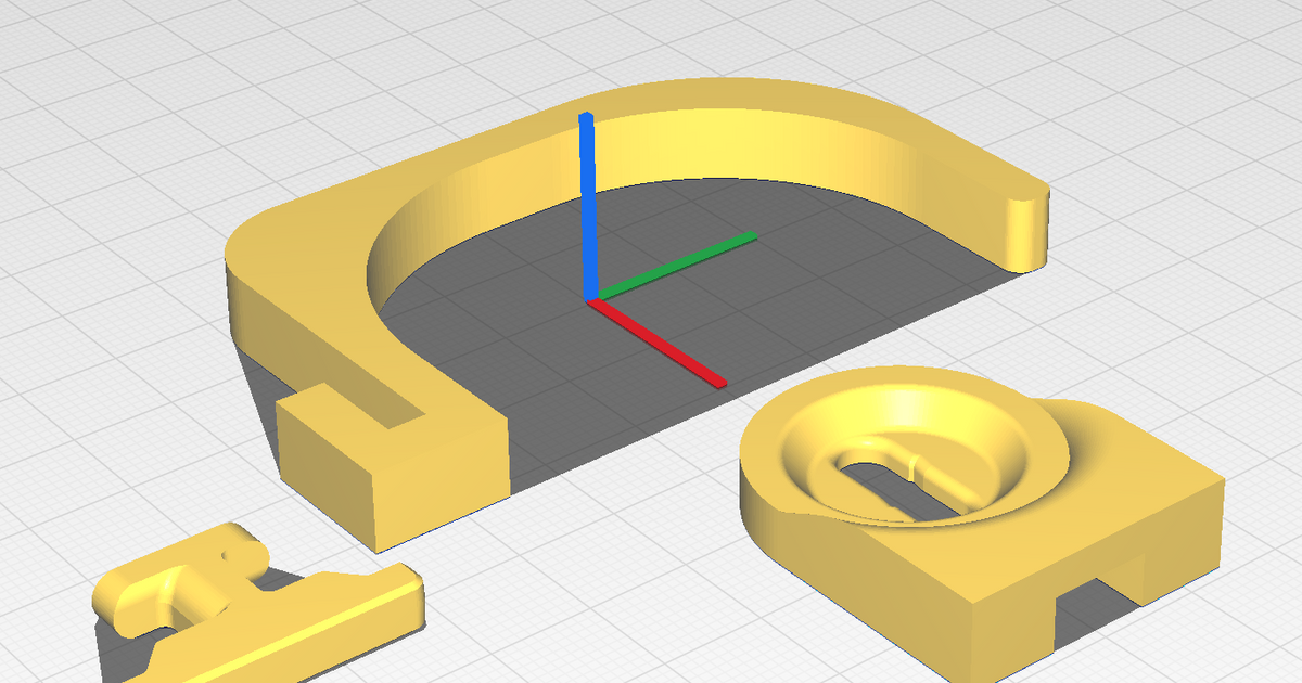 clippable skadis T clip system by Wazalop | Download free STL model ...