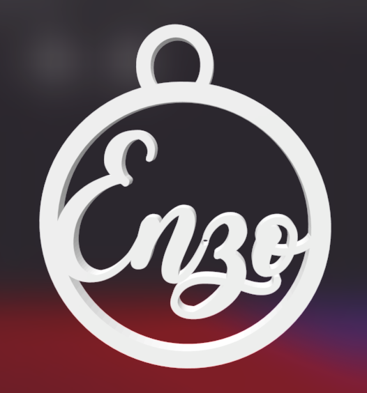 Boule de Noel prenom Enzo par roane | Téléchargez gratuitement un ...