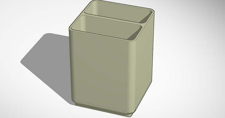 Gridfinity 2 Bin Holder by sprint_9 | Download free STL model ...