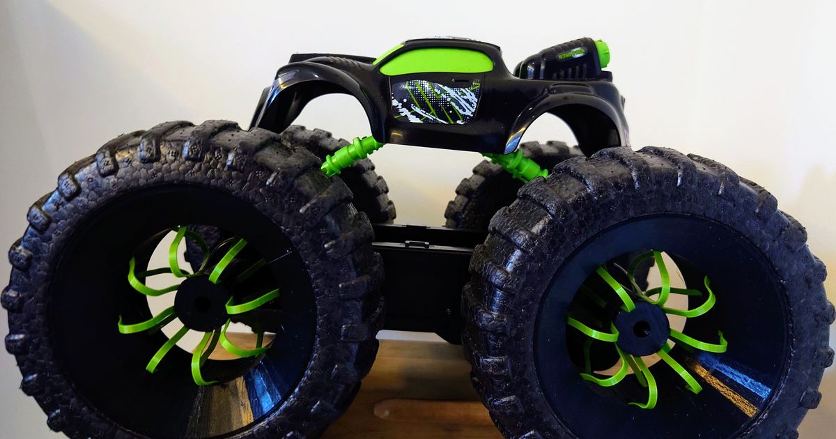 Exost Rhino Wave Wheel rim by Rob the 3D Printing Dad | Download free ...