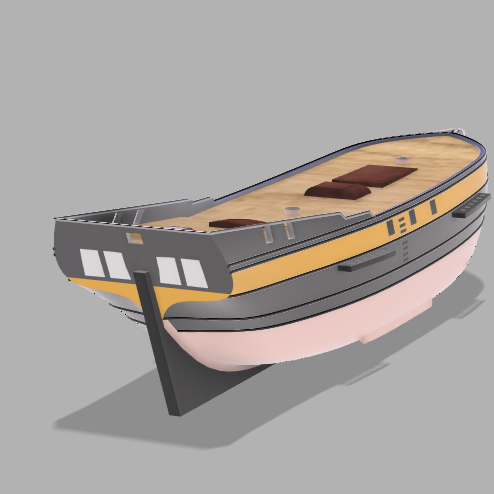 Brigantine Tall Ship by Alexand3DP | Download free STL model ...