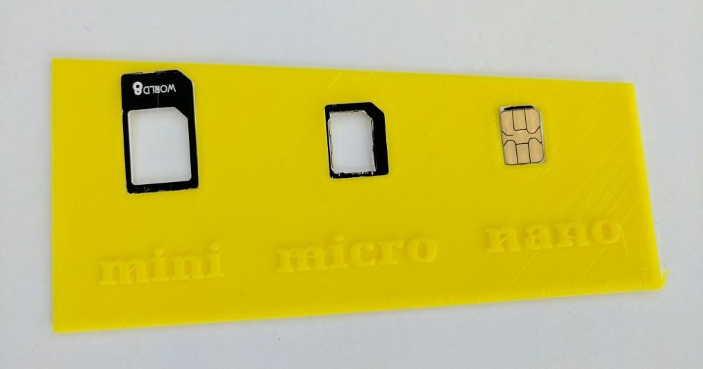 Sim Schablone by idona | Download free STL model | Printables.com