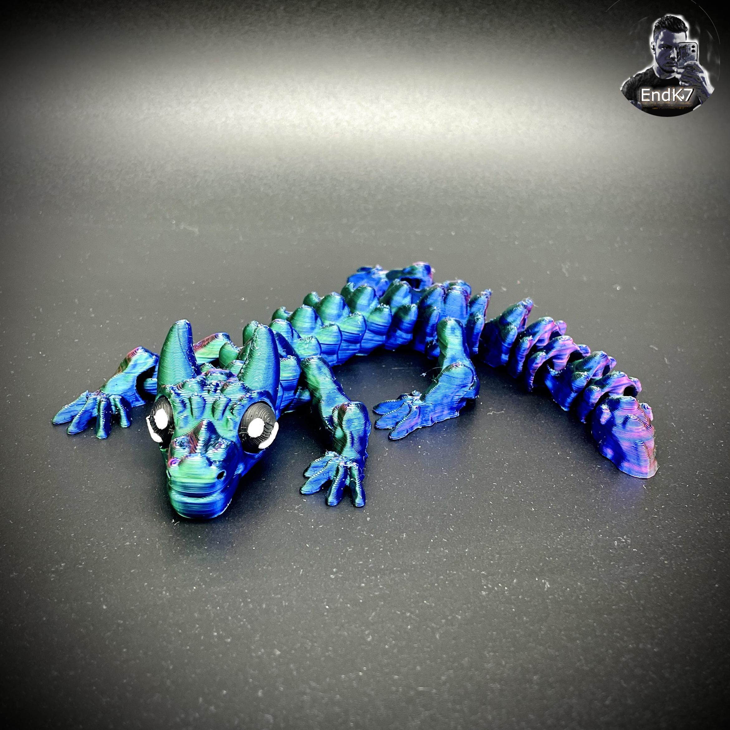 Baby Bull Dragon - Flexi - Print in Place - No Supports - Fantasy by ...