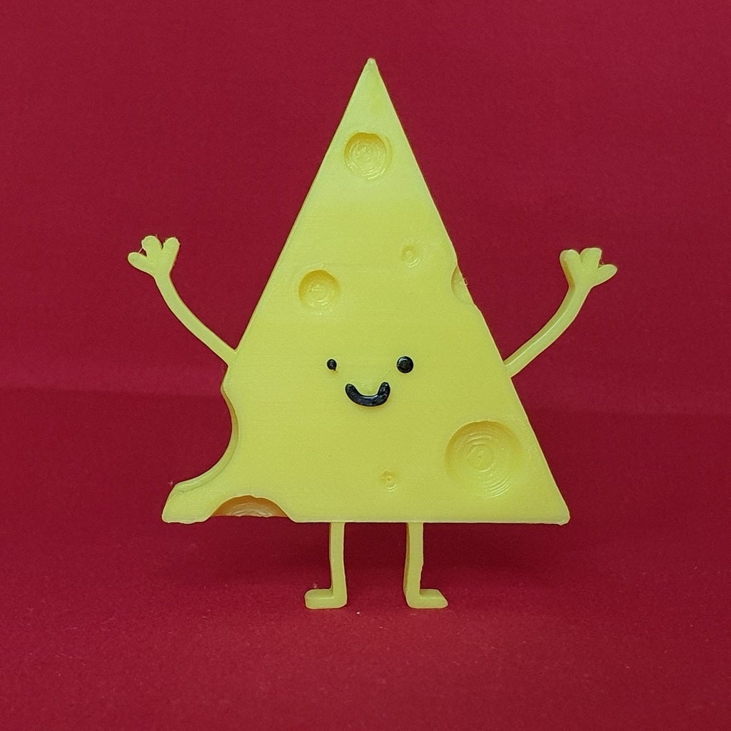CheeseMan mini figure by 3DPrintBunny | Download free STL model ...