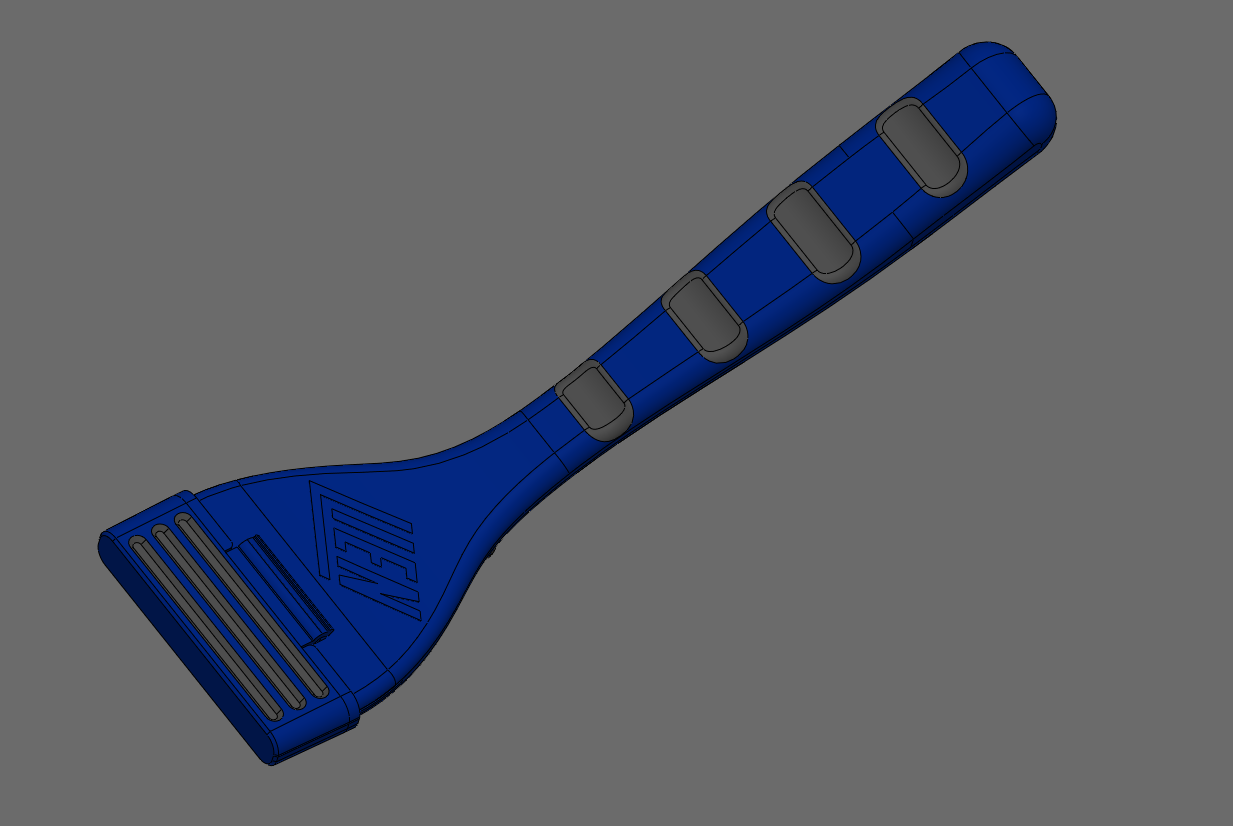 Single Edge Razor Blade Scraper Handle with Cap/Cover by Eclsnowman ...