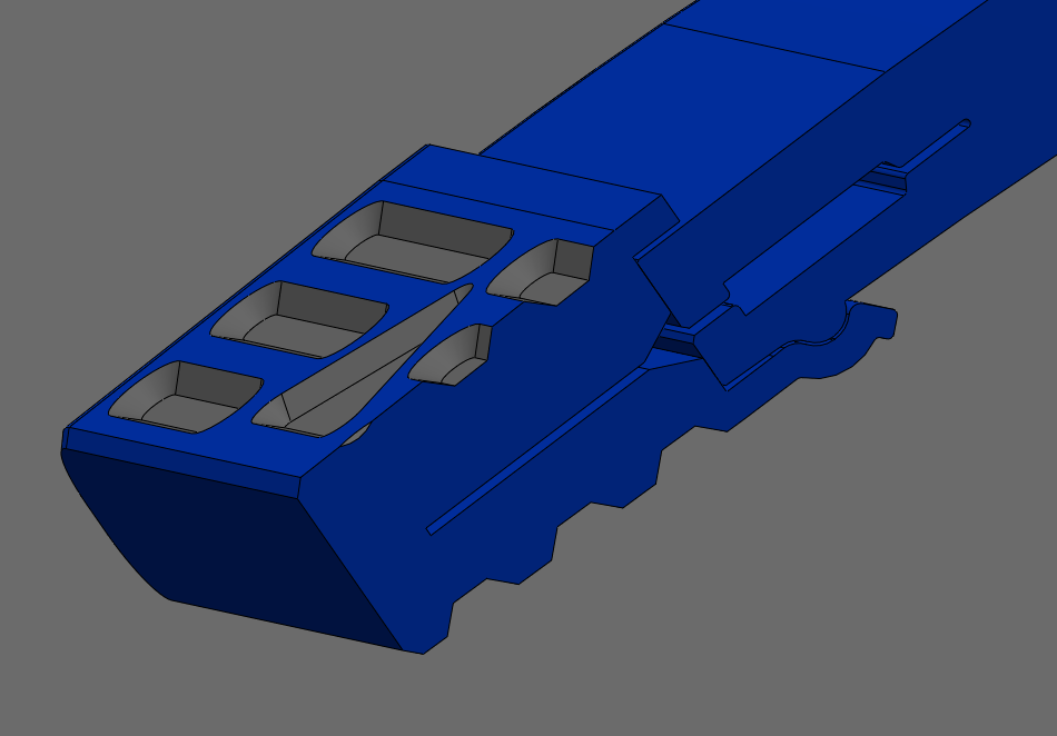 Single Edge Razor Blade Scraper Handle with Cap/Cover by Eclsnowman ...