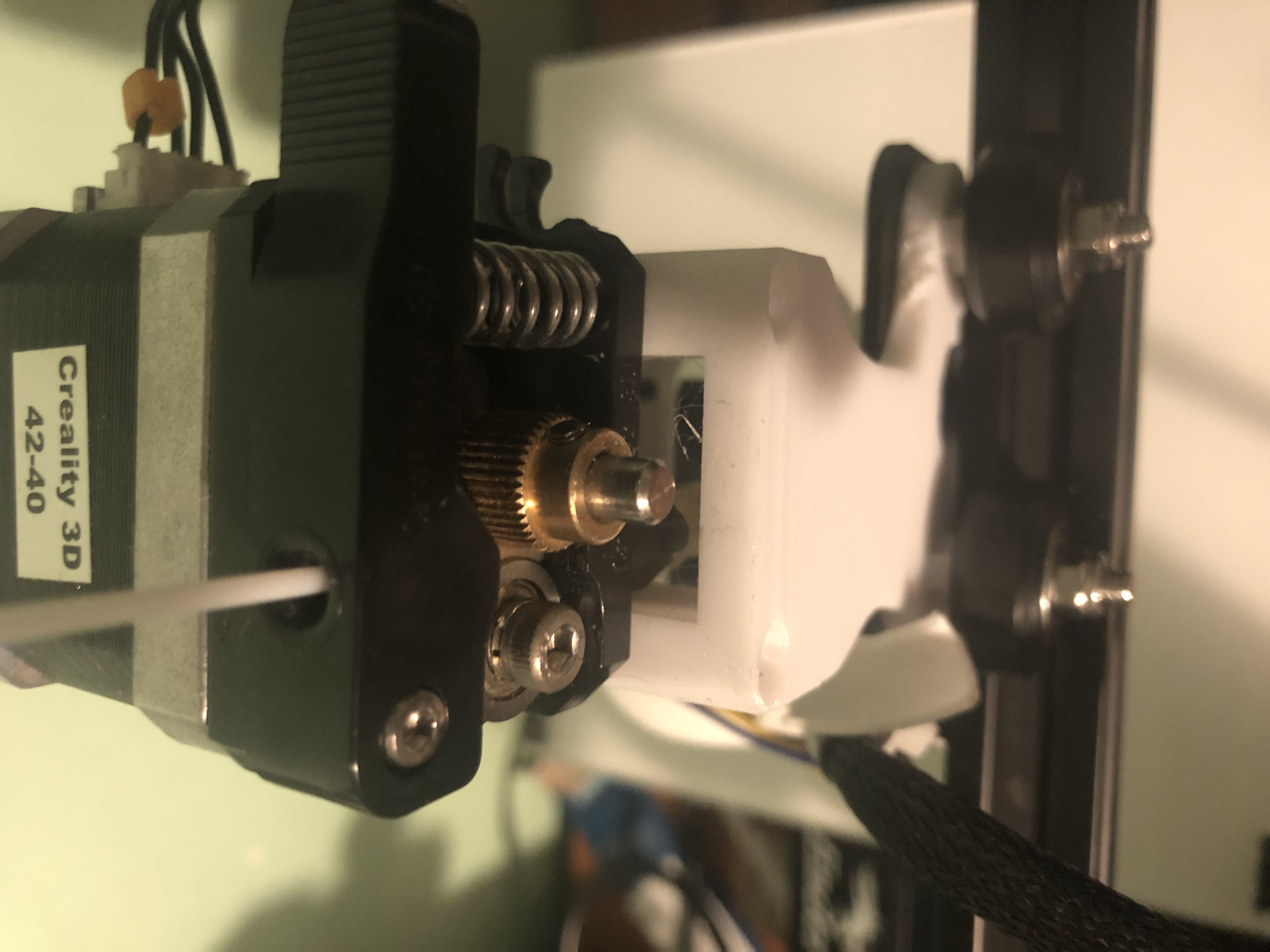 Direct Drive extruder adapter for Ender 3 by Leokaldzik | Download free ...