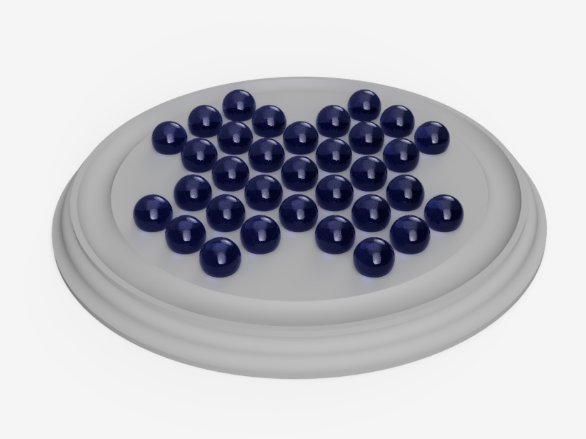 Marble Solitaire by tkraf | Download free STL model | Printables.com