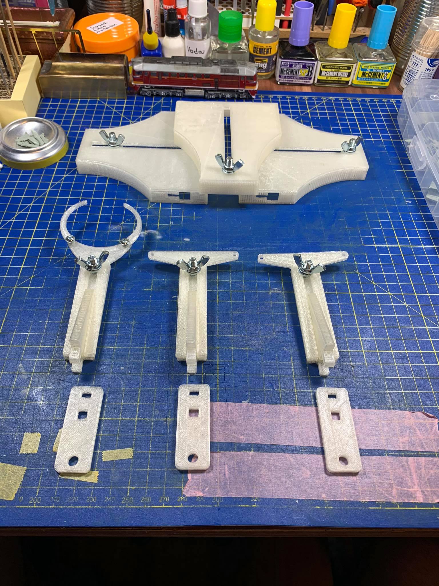 Holder for painting Aircraft model by Swanci | Download free STL model ...