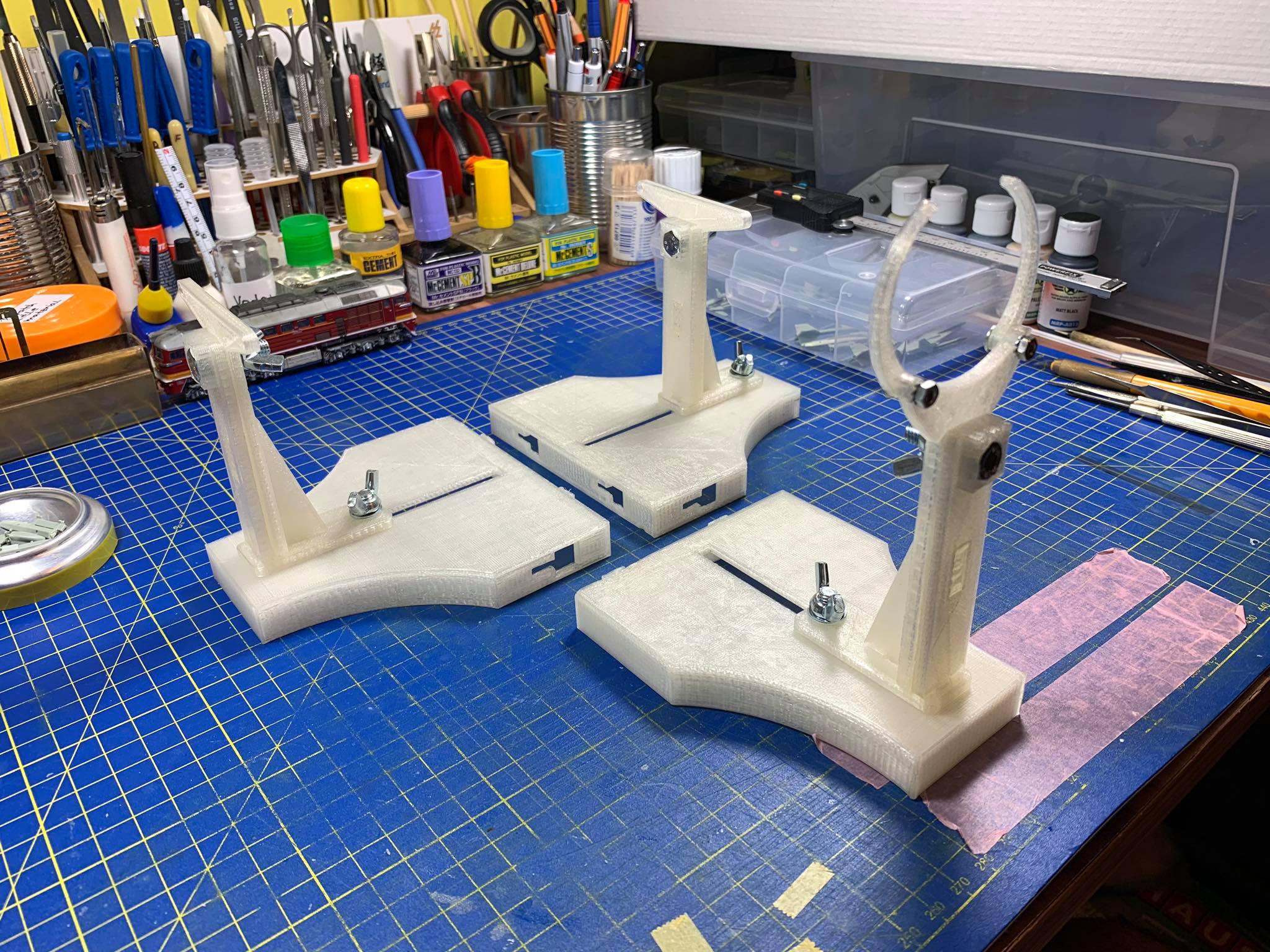 Holder for painting Aircraft model by Swanci | Download free STL model ...