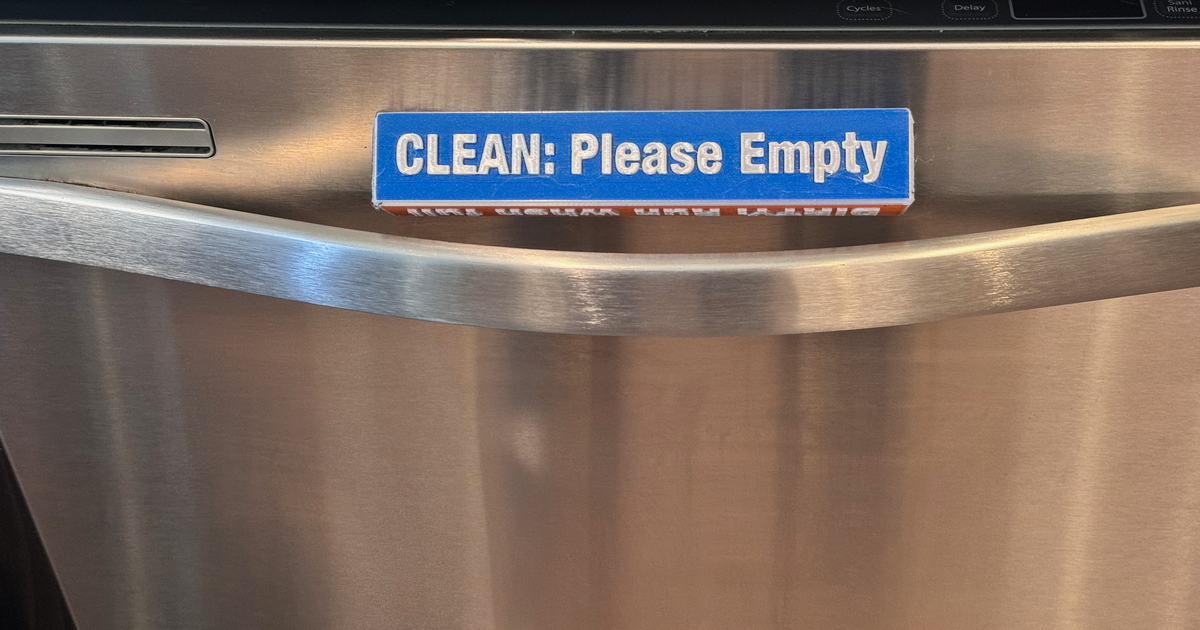 Prism Dishwasher Sign by Mike | Download free STL model | Printables.com