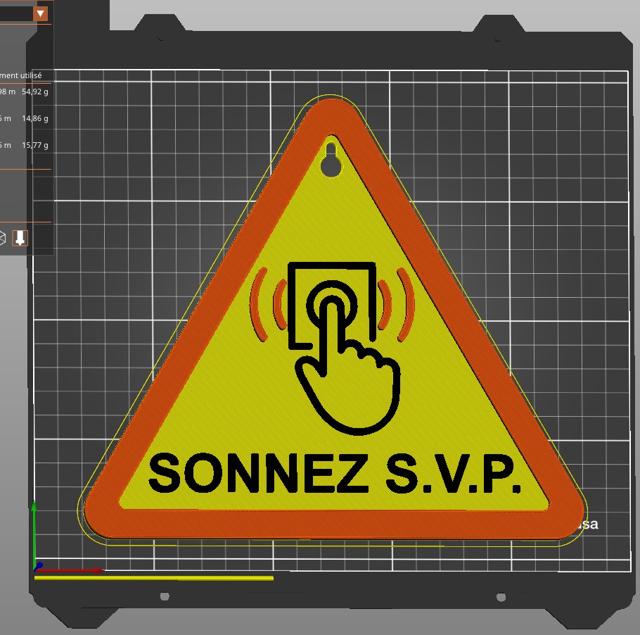 Ring Bell Notice /Sonnez SVP by Pincoyo | Download free STL model | Printables.com