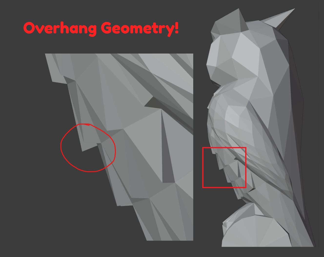 Low-poly Owl (3d printer friendly) by Fabian Mohammadzadeh | Download ...