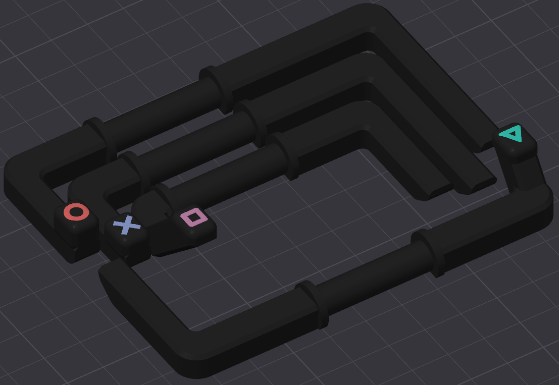 One-handed DualSense Button Pushers with Icons par RavenMac ...